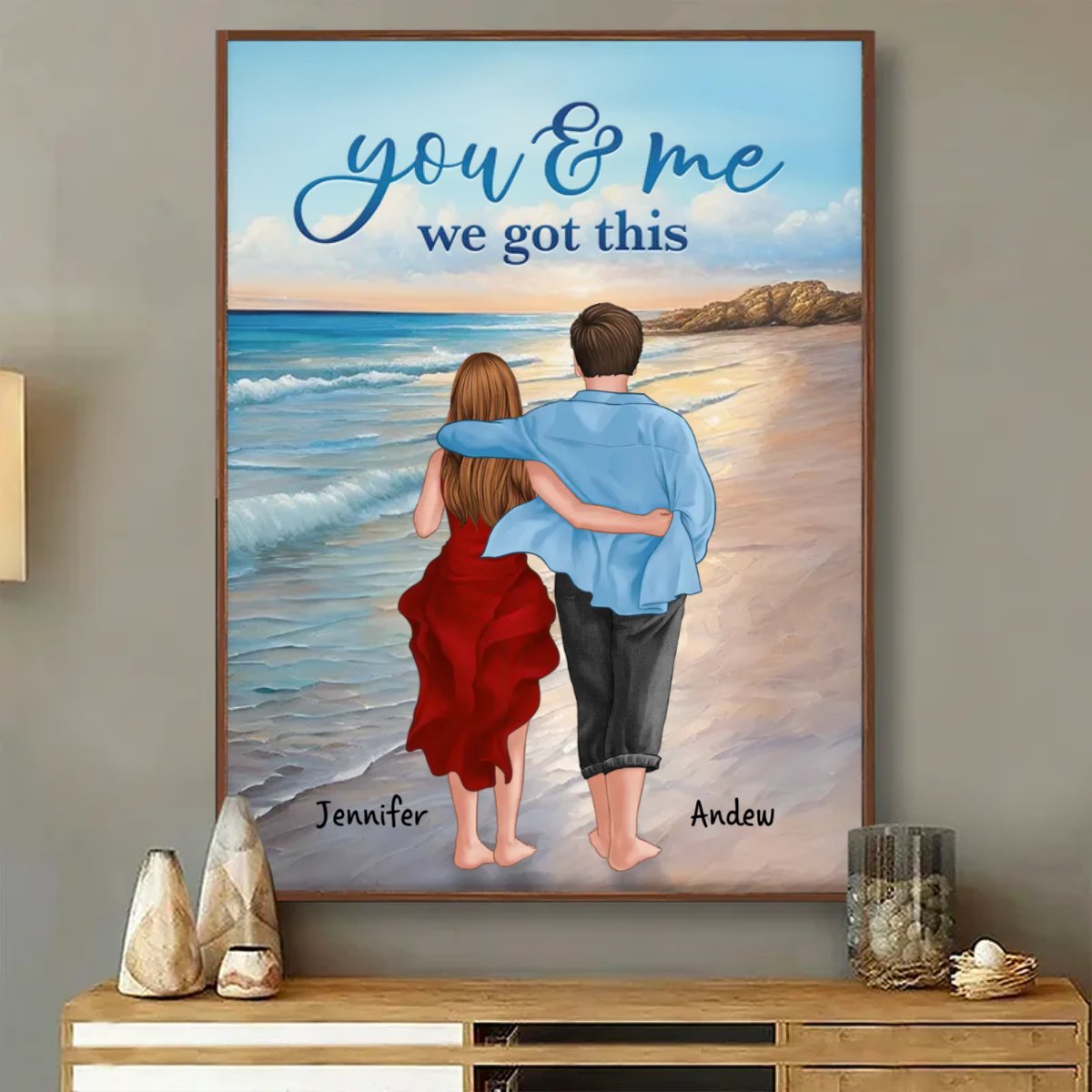 Couple - You & Me We Got This - Personalized Poster (HN) – Makezbright ...
